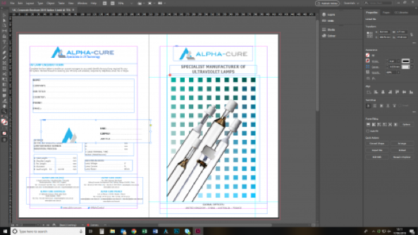 UV Printing AC Brochures - Alpha Cure
