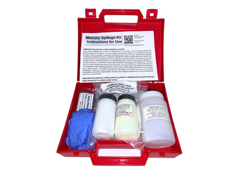 Mercury Spill Kit - Alpha Cure