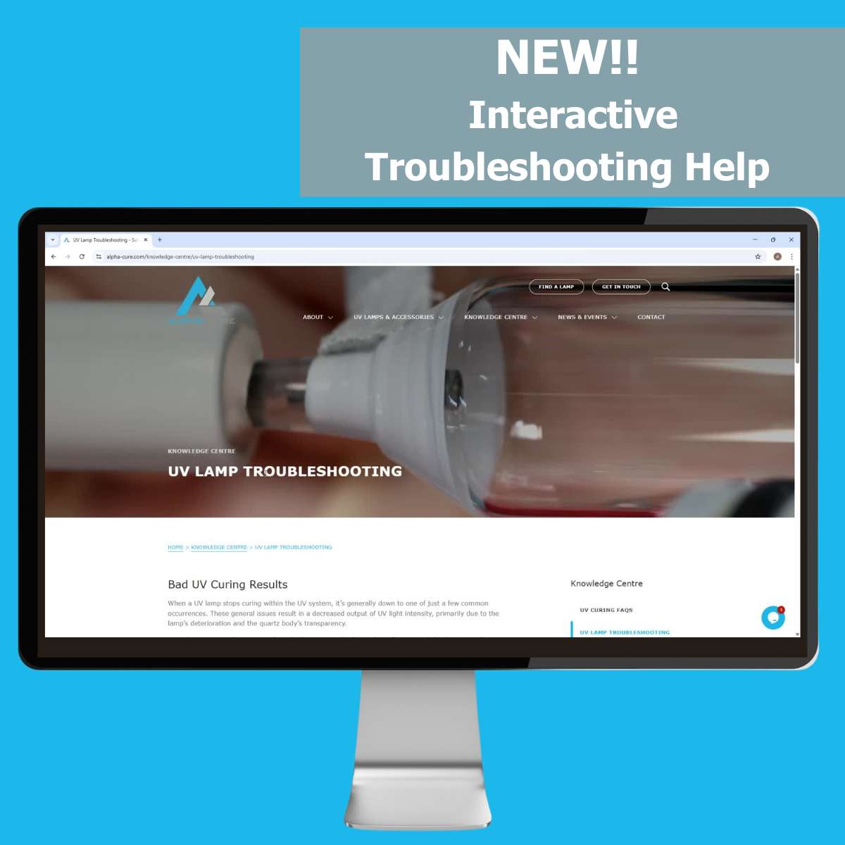 A-C Troubleshooting image - Alpha Cure